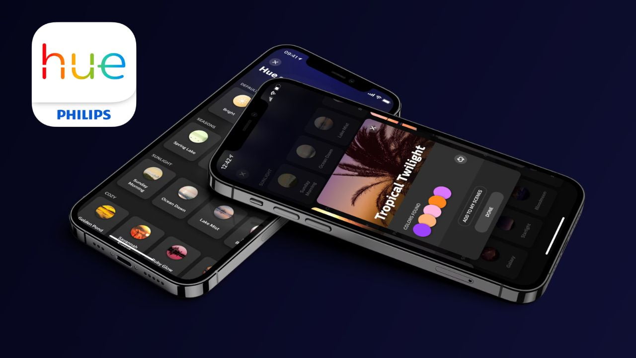 Philips Hue introduit des widgets interactifs pour iPhone et iPad dans ...