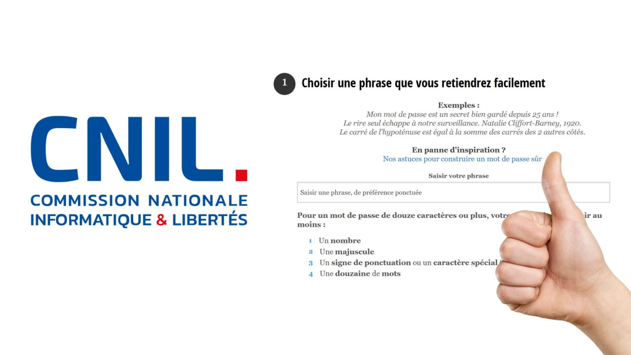 Un outil en ligne de la CNIL pour créer des mots de passe fiables et ...