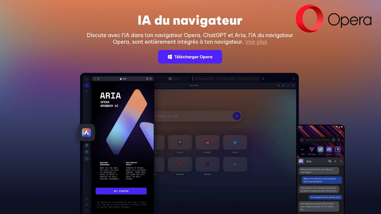 Opera One : Le navigateur alimenté par IA est disponible ...