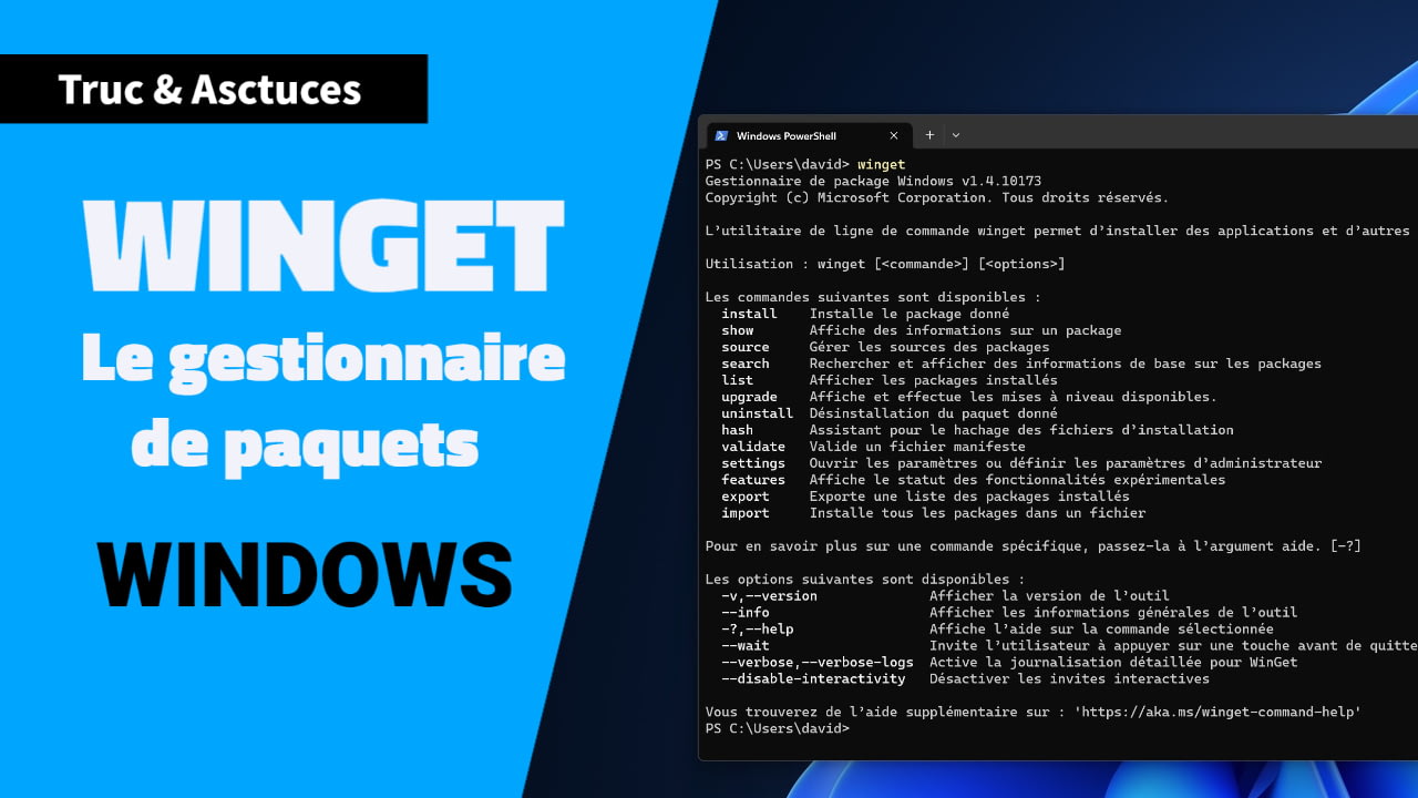 Winget : comment utiliser le gestionnaire de paquets de Windows ? | LaRevueGeek.com