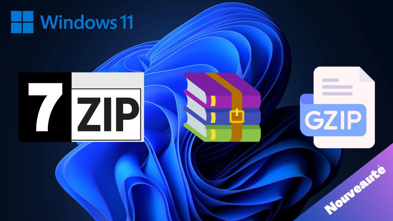 Windows 11 : bientôt un support natif des fichiers RAR, 7-zip et GZ ...