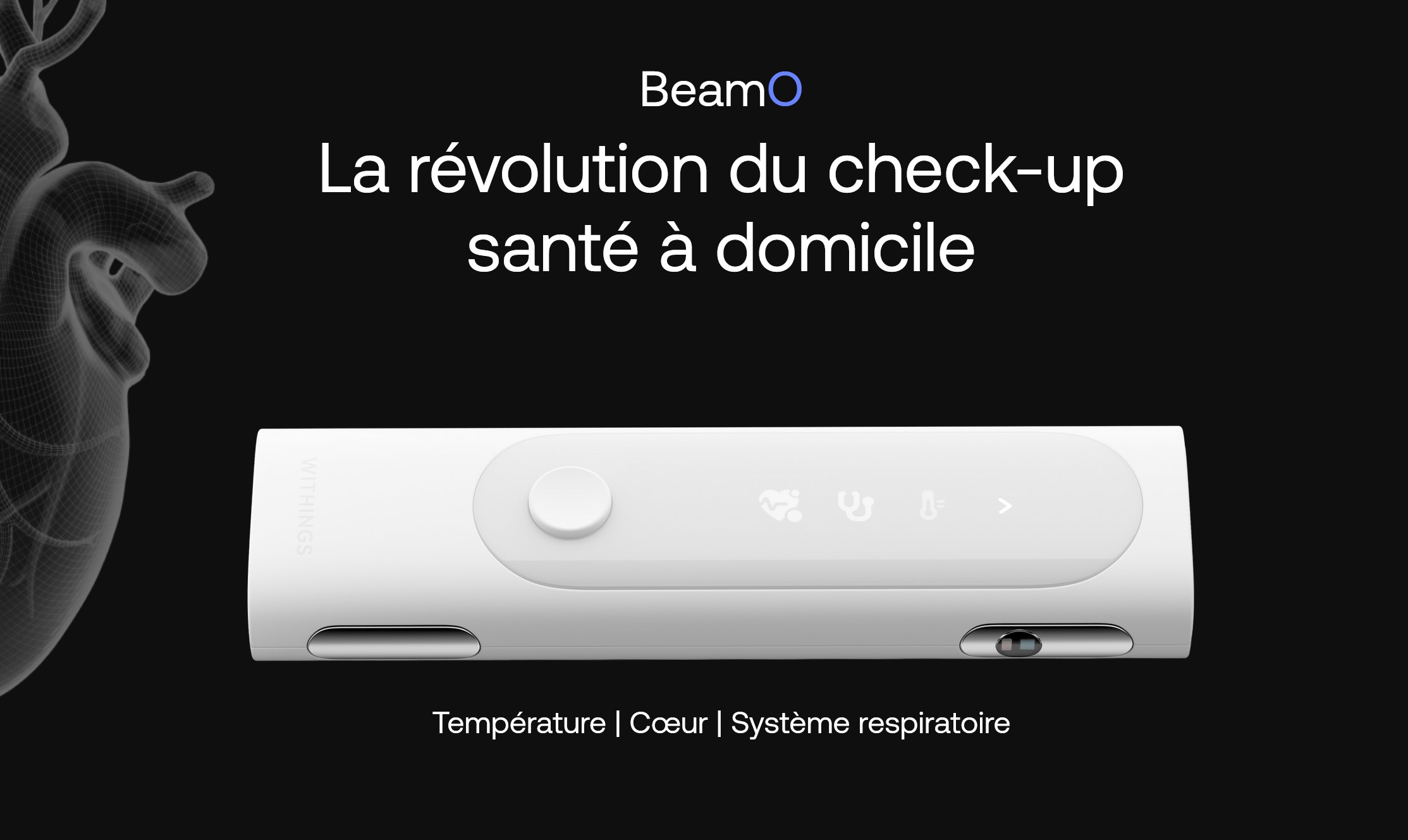Withings révolutionne la santé à domicile avec BeamO, présenté au CES ...