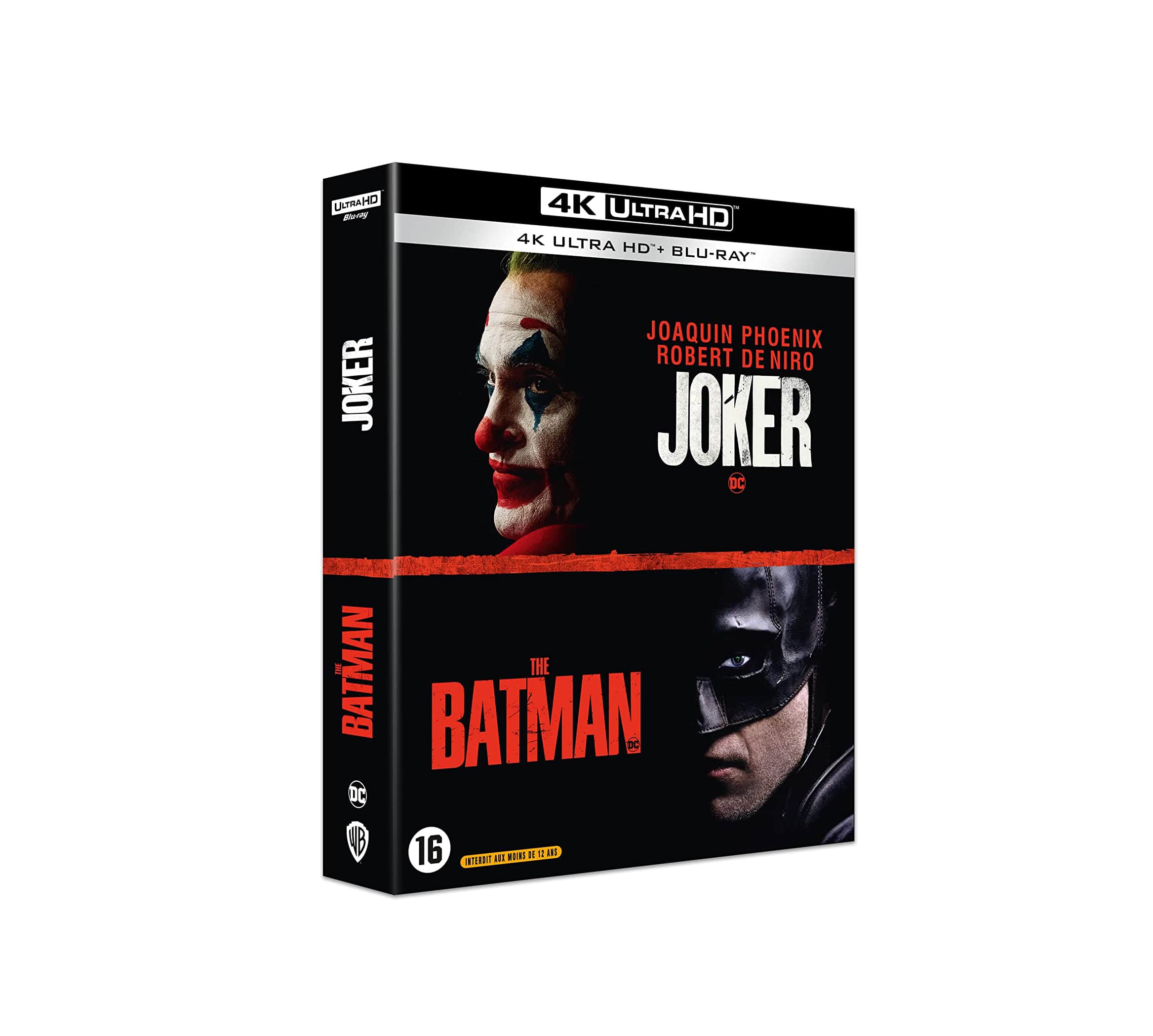 Coffret The Batman + Joker Edition en 4K Ultra HD + Blu-Ray ...