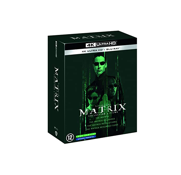 Coffret Matrix - Collection des 4 Films en Blu-ray 4K | LaRevueGeek.com