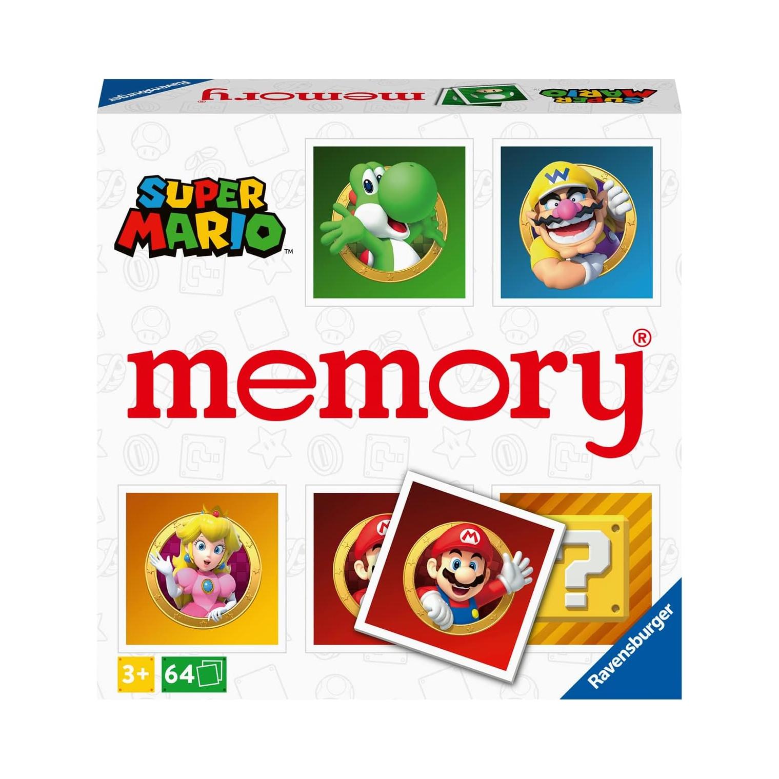 Ravensburger : Jeu Educatif Grand memory Super Mario | LaRevueGeek.com