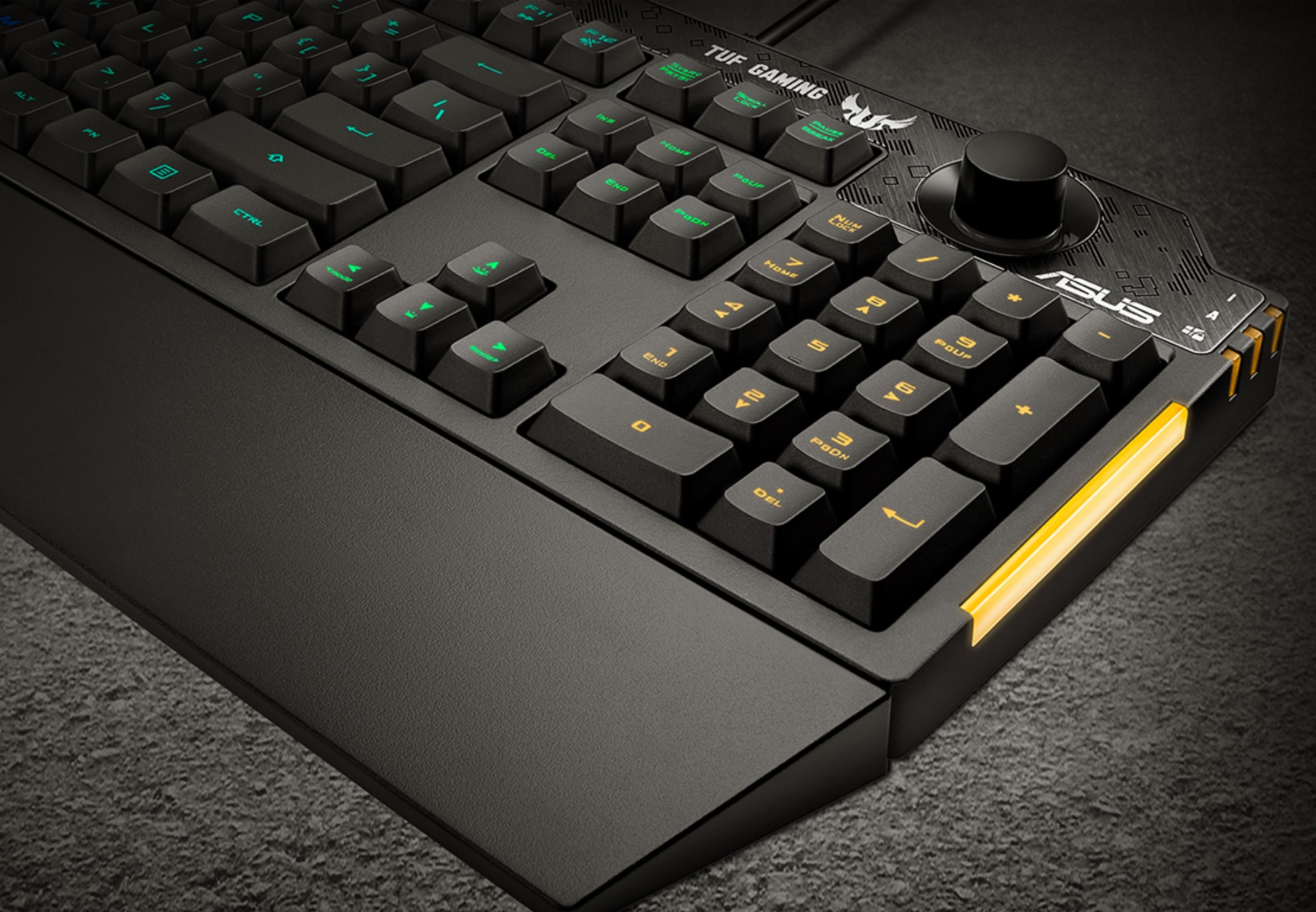 Clavier Gaming ASUS TUF K1 avec Membrane RGB Aura Sync | LaRevueGeek.com
