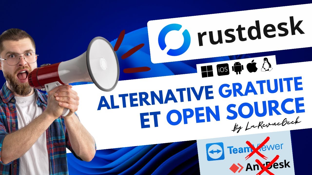 Rustdesk l'aternative Open source et gratuit à TeamViewer et Anydesk ! | LaRevueGeek.com